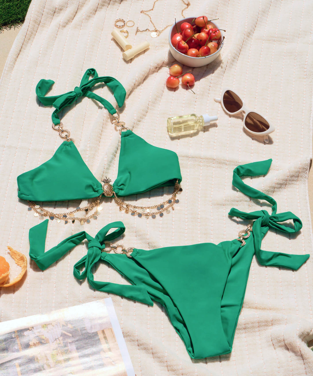 Sasha Triangle Top - Envy – Bahimi