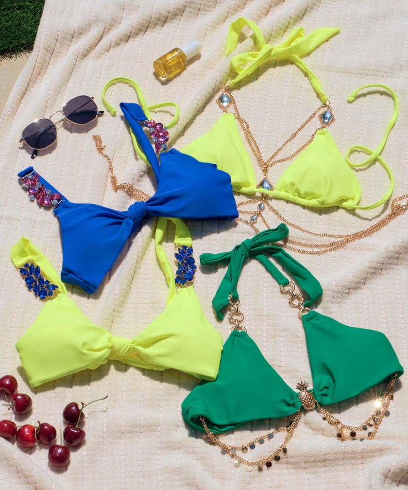 Sasha Triangle Top - Envy – Bahimi